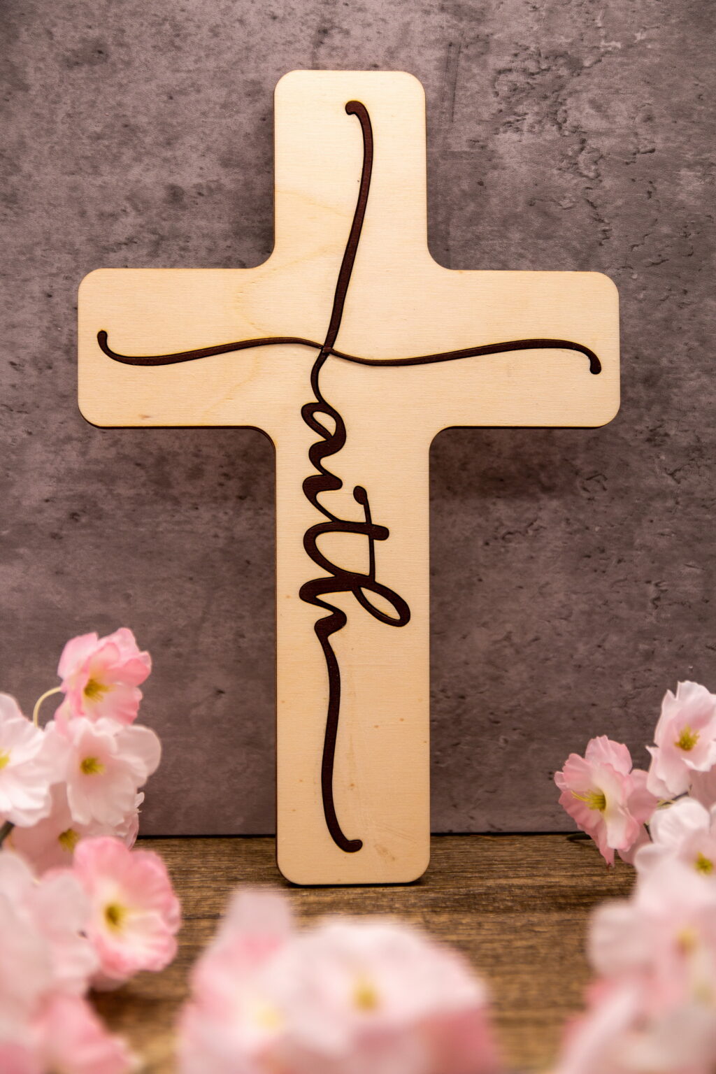 Kreuz Faith – Digitale Datei - Manuels Bastelkeller