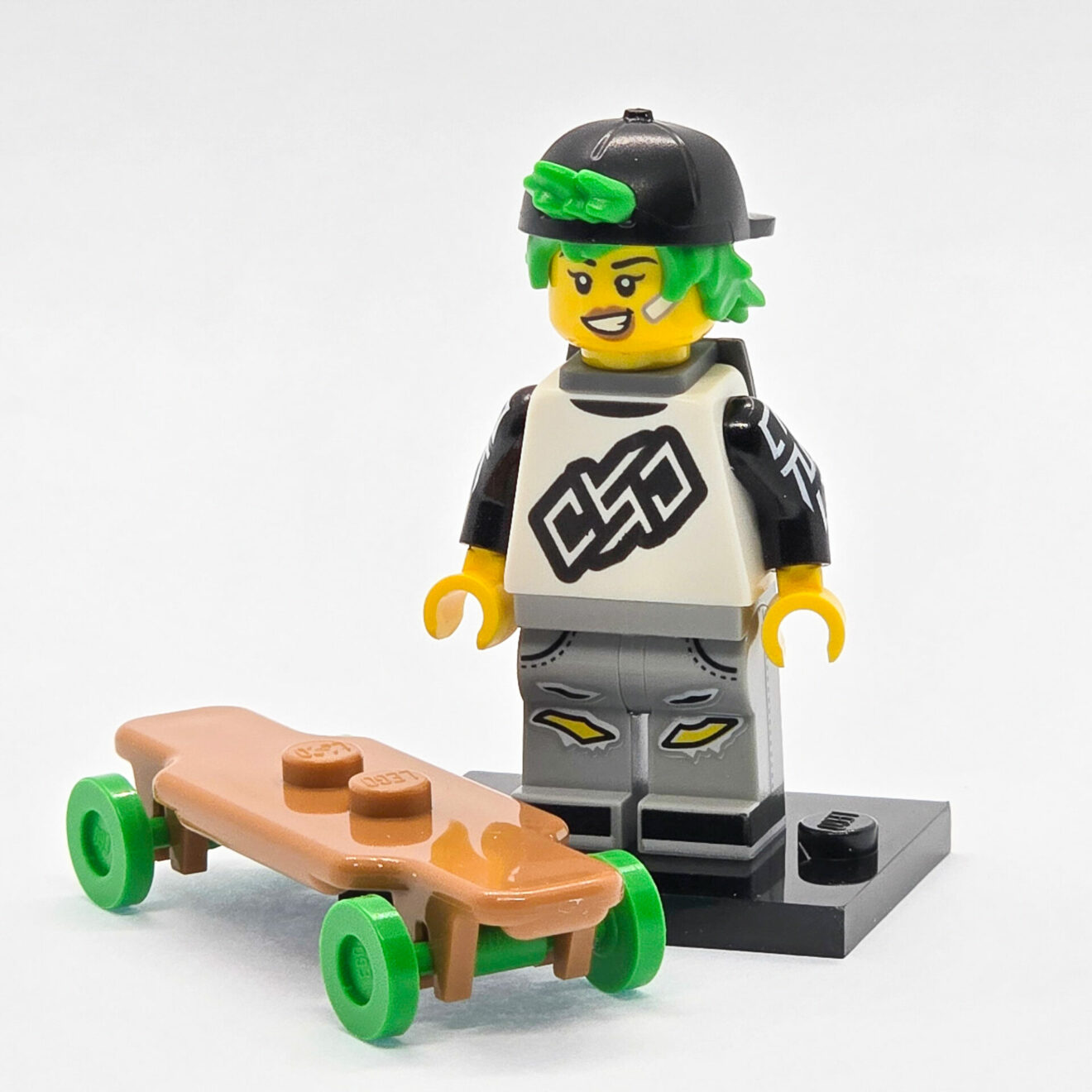 LEGO Minifigur Longboarder – Geschwindigkeit & Freiheit erleben